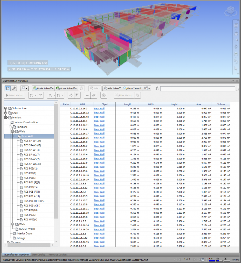 RDS Estimating Solution - Excellence in BIM Services